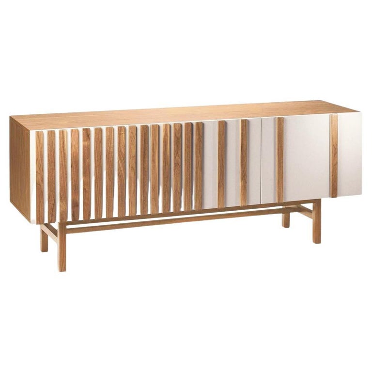 Go Sideboard with Natural Oak and Ivory For Sale at 1stDibs