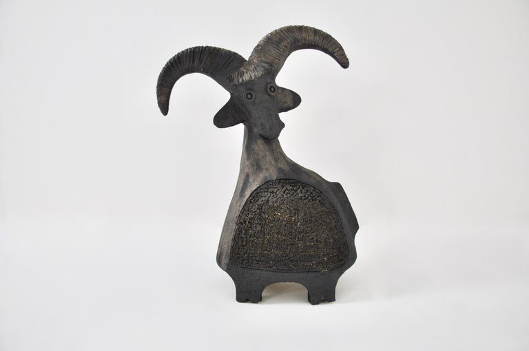 Goat Ceramic by Dominique Pouchain For Sale at 1stDibs