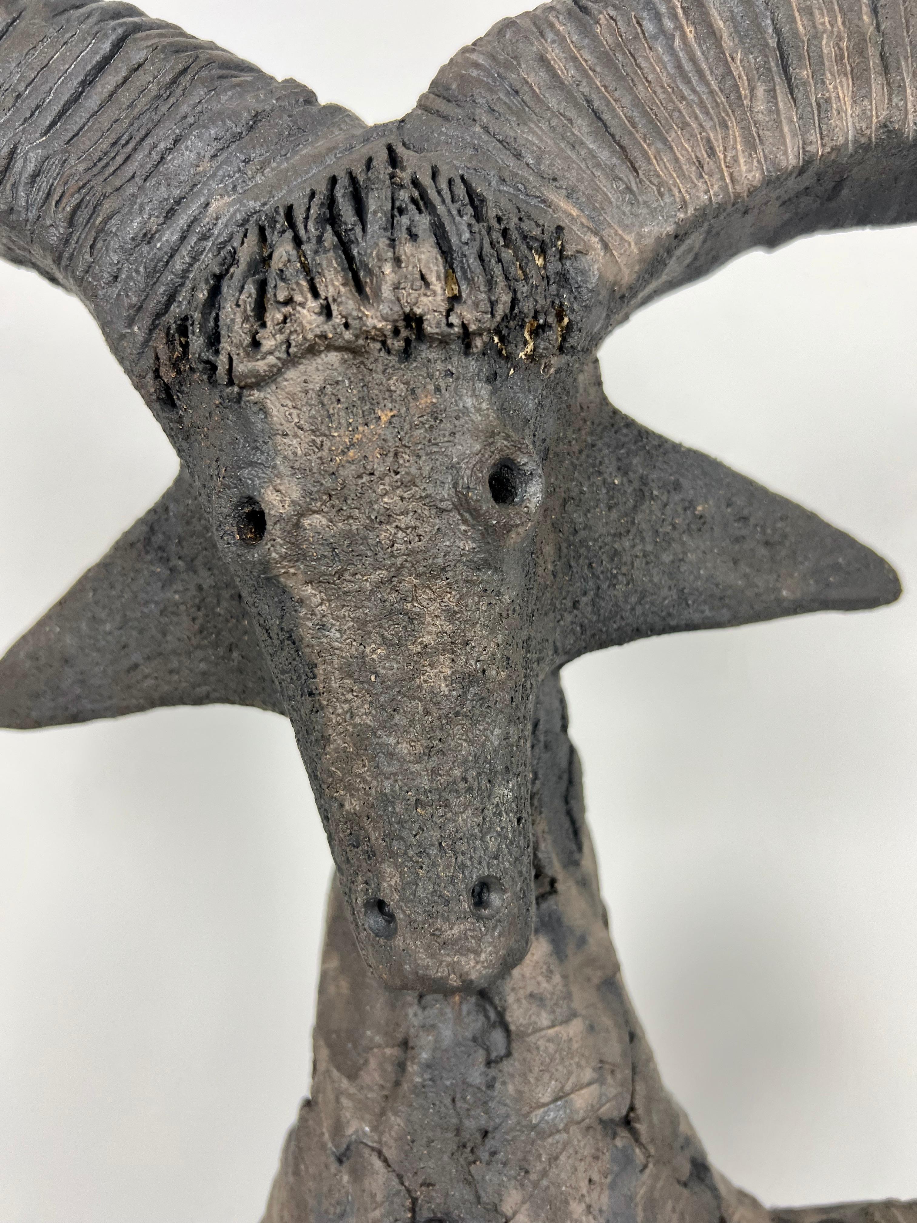 Goat Ceramic by Dominique Pouchain at 1stDibs