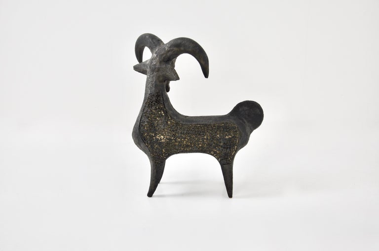 Goat Ceramic by Dominique Pouchain For Sale at 1stDibs