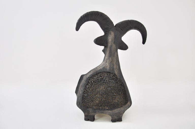 Goat Ceramic by Dominique Pouchain For Sale at 1stDibs