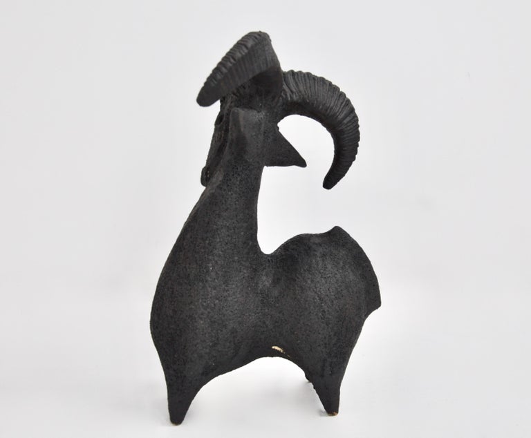 Goat Ceramic by Dominique Pouchain For Sale at 1stDibs