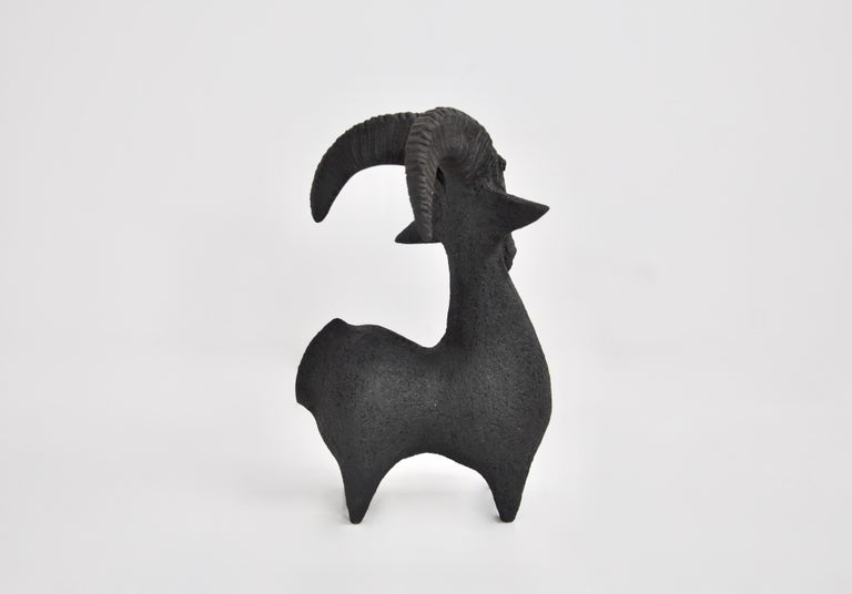 Goat Ceramic by Dominique Pouchain For Sale at 1stDibs