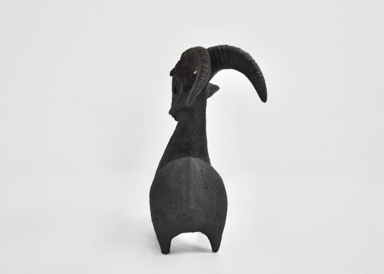 Goat Ceramic by Dominique Pouchain For Sale at 1stDibs