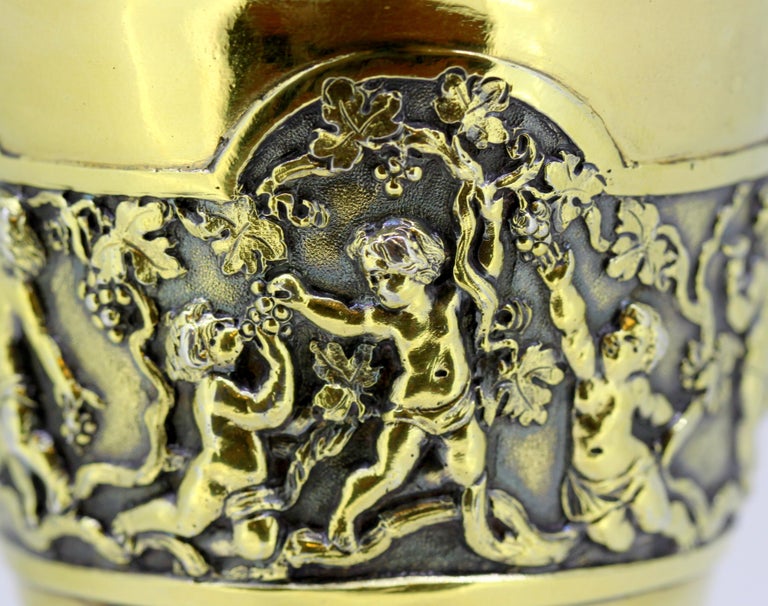 Goblet by Chawner and Co., George William Adams, Victorian, Silver Gilt ...