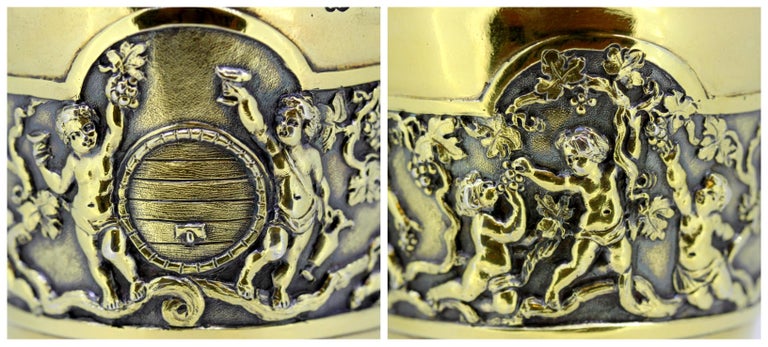 Goblet by Chawner and Co., George William Adams, Victorian, Silver Gilt ...