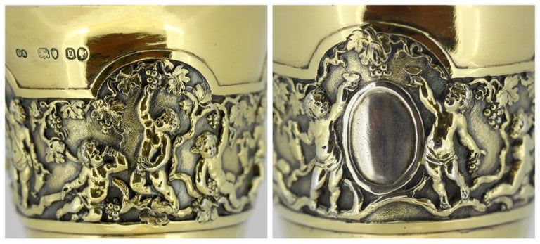 Goblet by Chawner and Co., George William Adams, Victorian, Silver Gilt ...