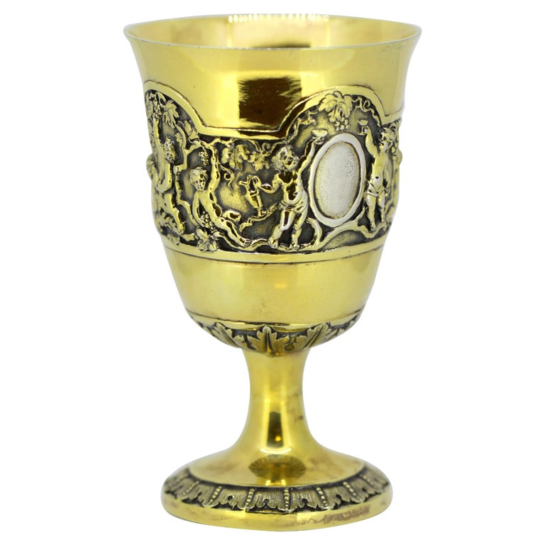 Goblet by Chawner and Co., George William Adams, Victorian, Silver Gilt ...