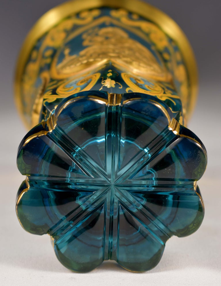 Goblet with a Gilded Engraving of Saint Mary with Jesus 19th Century ...