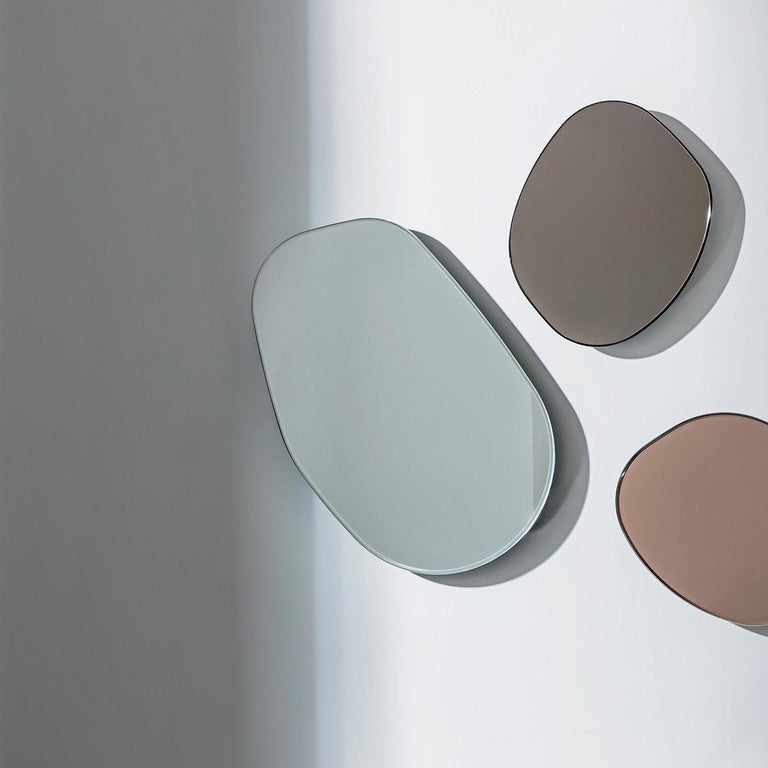 Set of 3 Rugiada Wall Mirrors, Made in Italy at 1stDibs | round wall mirror