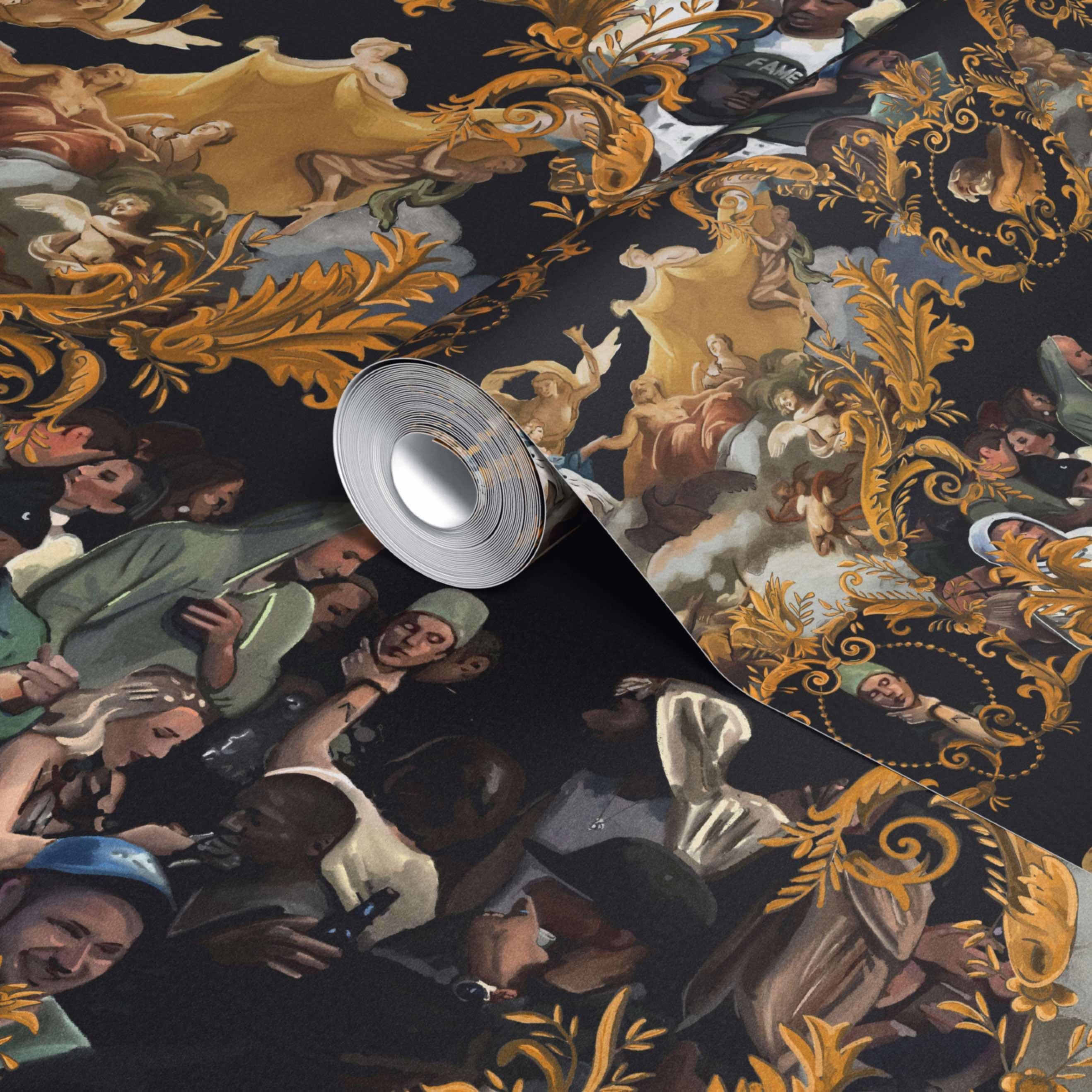 God Save the Biebs Wallpaper by XAWD - Post Malone choking Justin ...