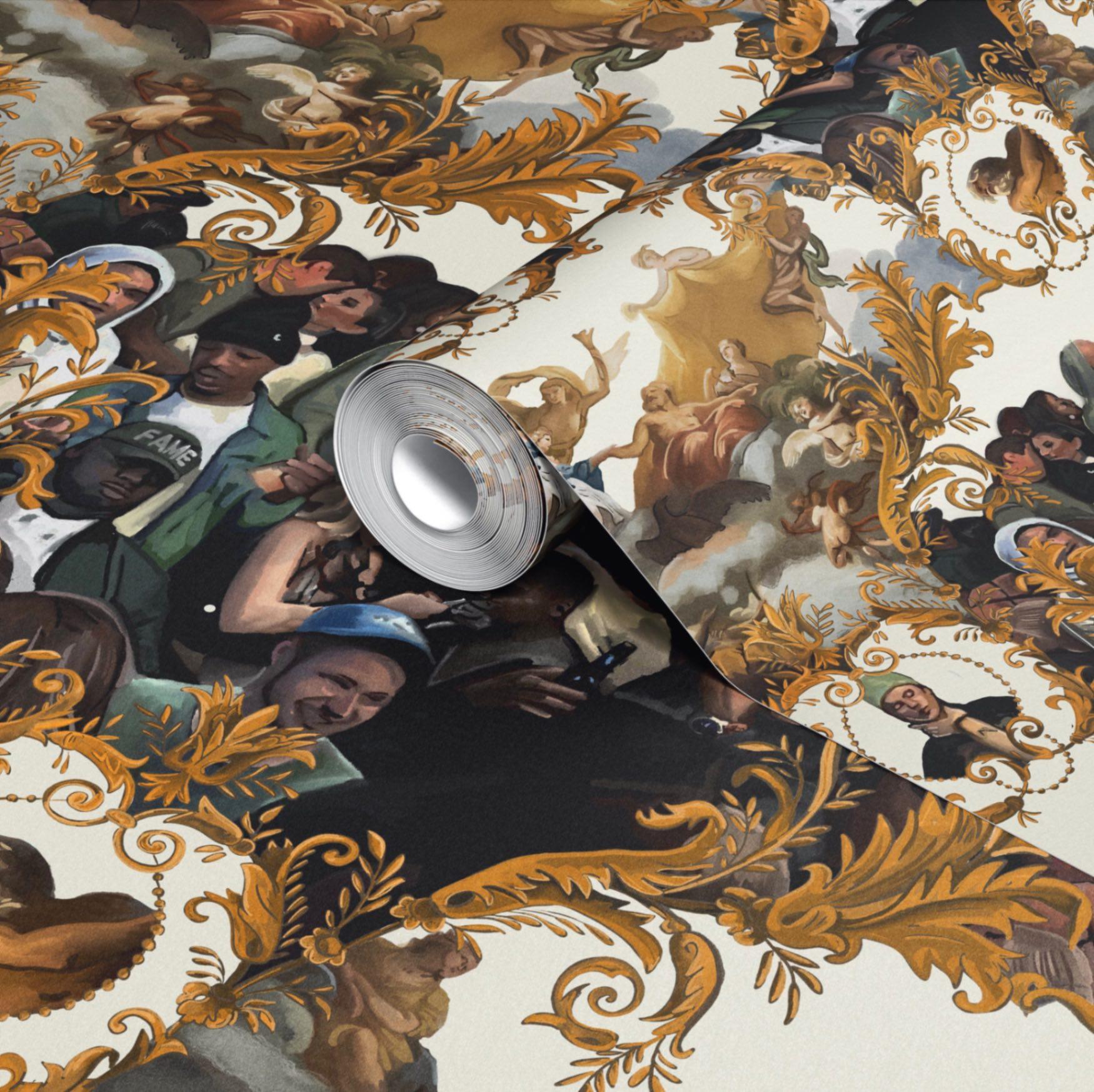 God Save the Biebs Wallpaper by XAWD - Post Malone choking Justin ...