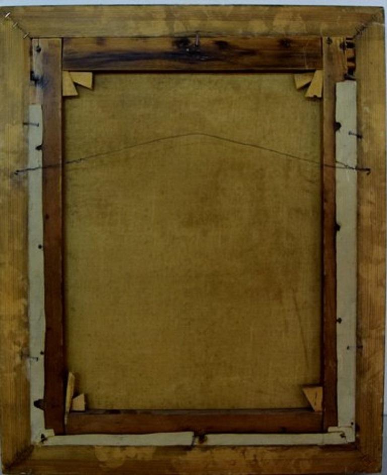 Goddard British Painter, Oil Painting on Canvas, Fisherman Portrait ...