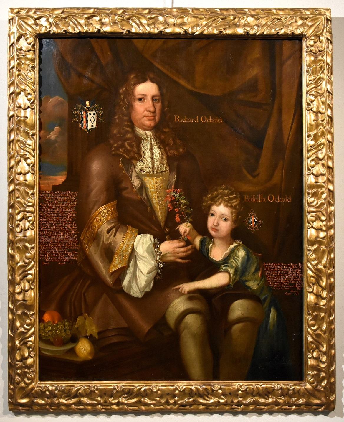Portrait Baron Kneller Paint Oil on canvas Old master 17/18th Century ...