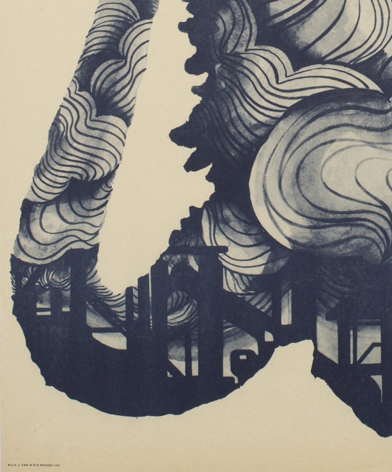 Godzilla Vs. Hedorah Polish Film Poster, Zygmunt Bobrowski, 1973 at 1stDibs