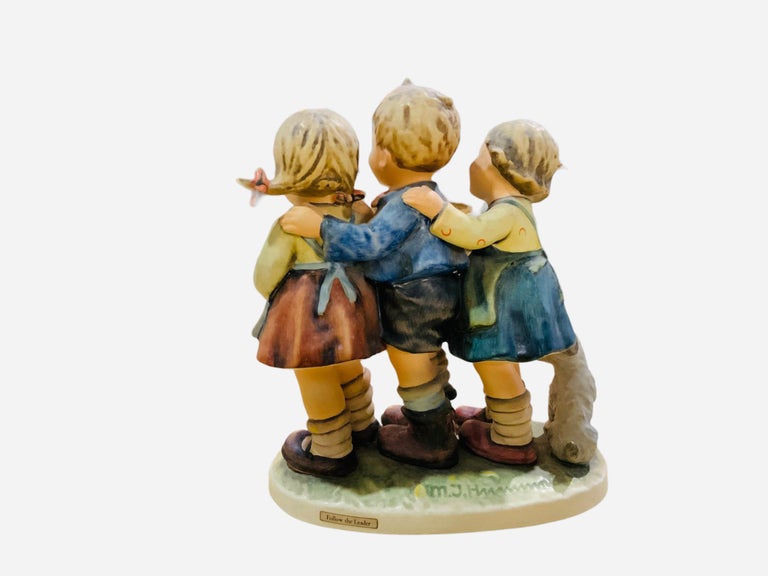 Goebel Company Hummel Porcelain Group Figurines “Follow The Leader” For ...