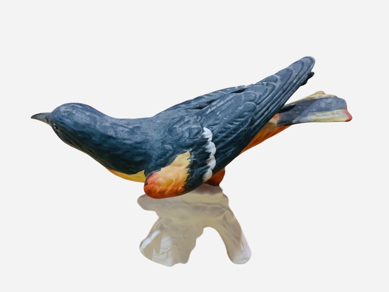 Goebel Porcelain Hand Painted Bird Figurine of Baltimore Oriole For ...