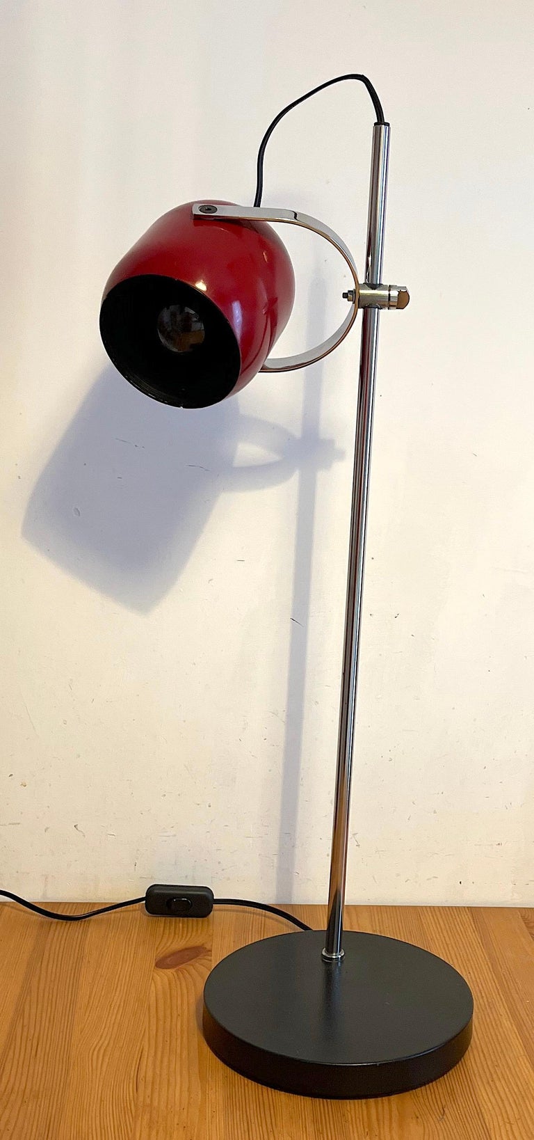 Goffredo Reggiani Space Age Table Lamp For Sale at 1stDibs