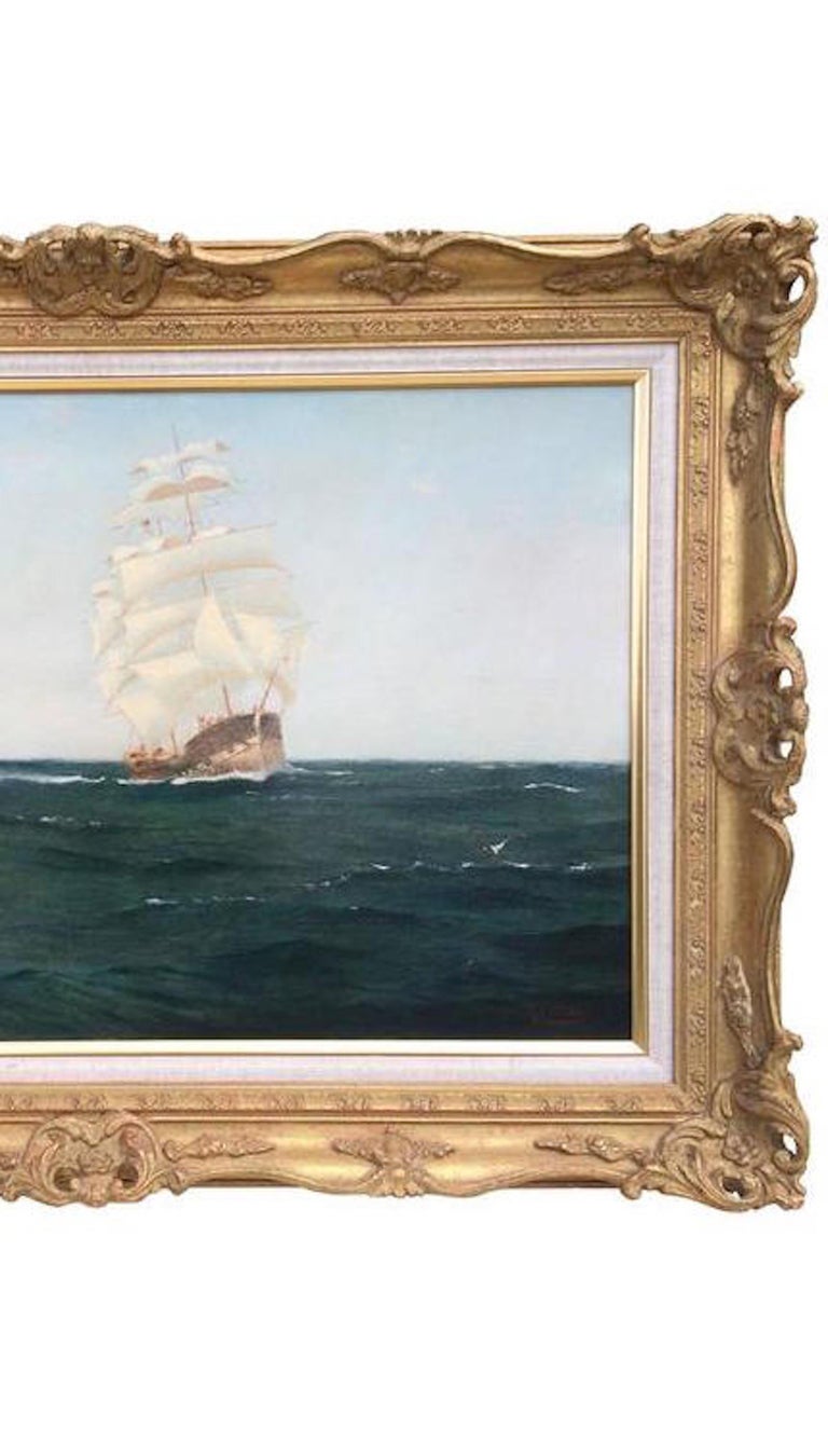 "Going Ashore" by Sydney Phillips, 19th Century British Marine Painting ...