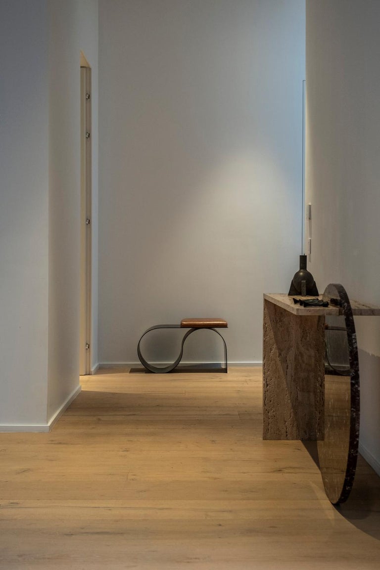 Gol. 001 Marble Console Table by Chapter Studio For Sale at 1stDibs