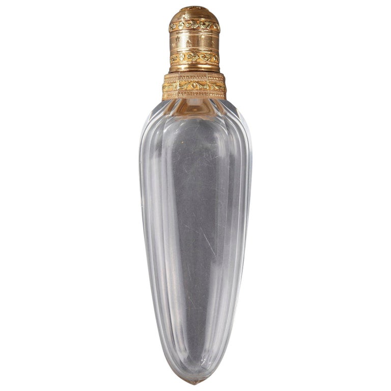 Gold and Cut Crystal Perfume Flask Louis XVI, circa 1784 at 1stDibs