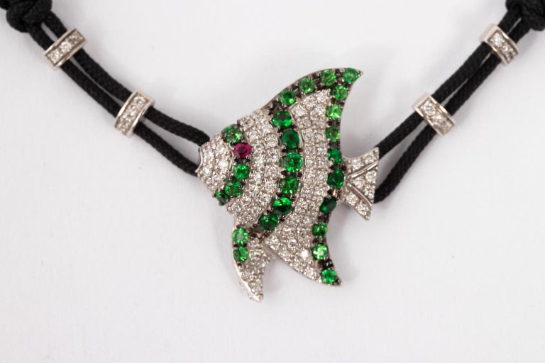 Gold and Diamond Fish Bracelet by Pippo Perez at 1stDibs | pippo perez sale