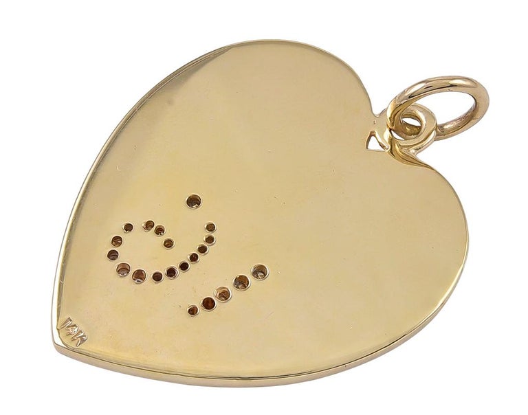 Gold and Diamond Sweet 16 Charm For Sale at 1stDibs | sweet 16 charms ...