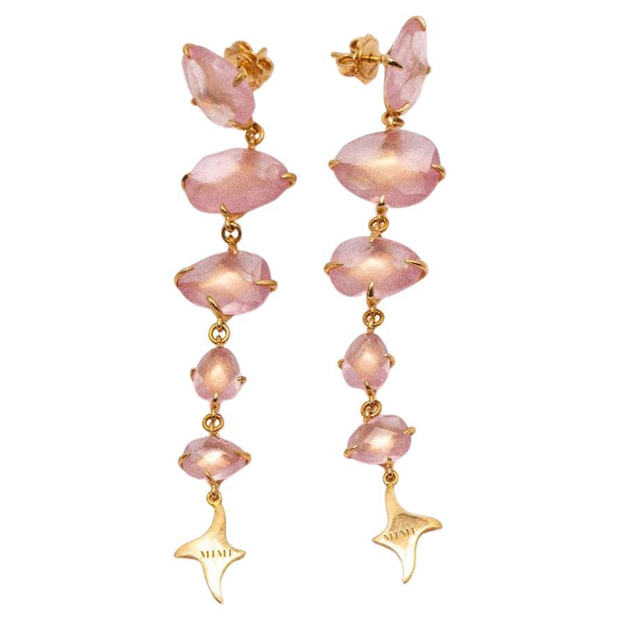 Diamond and Gold Earrings by Mimi So at 1stDibs