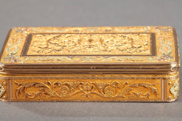 Gold Box, Early 19th Century, Restauration For Sale at 1stDibs