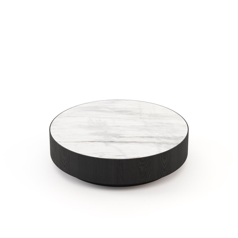 Marble top Coffee table, contemporary design by Laskasas For Sale at ...