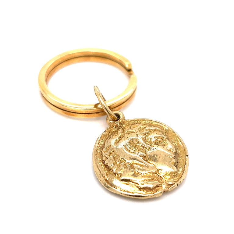 Gold Coin Key Chain For Sale at 1stDibs