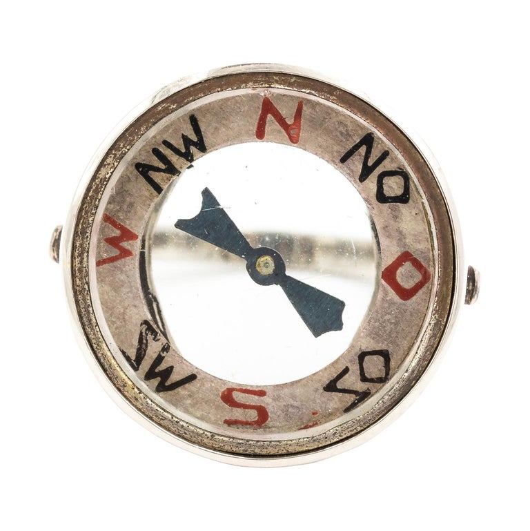 Gold Compass Ring For Sale at 1stDibs | compass rings