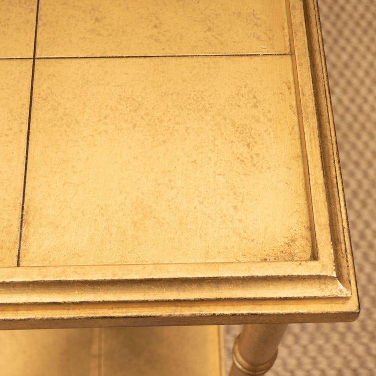 Gold Console Table at 1stDibs