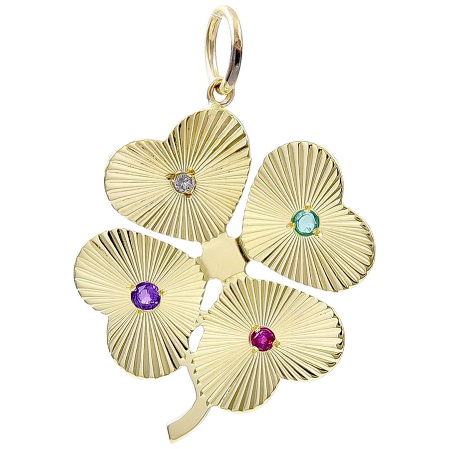 Great Gold Charm: Apart But Always Together at 1stDibs