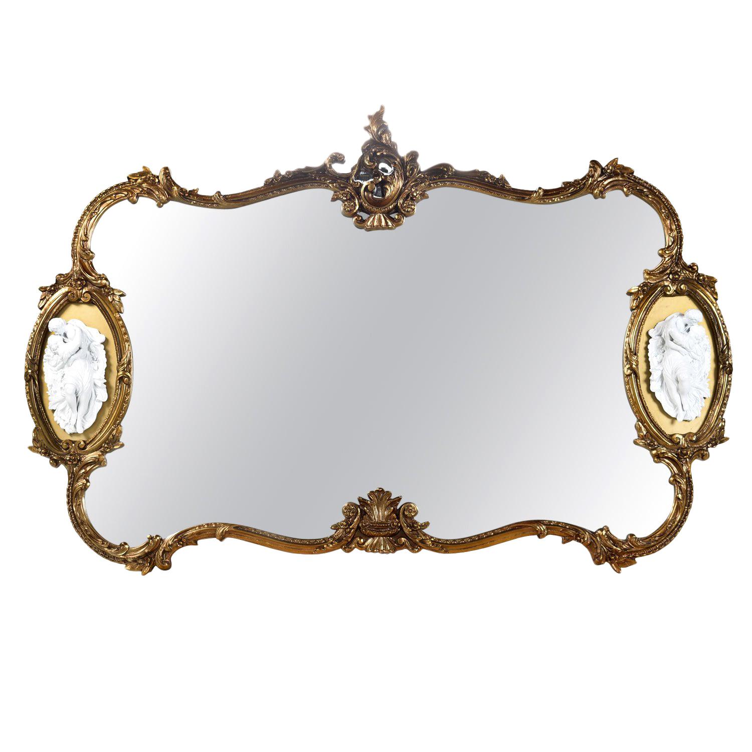 Hollywood Regency Wall Mirrors - 500 For Sale at 1stdibs