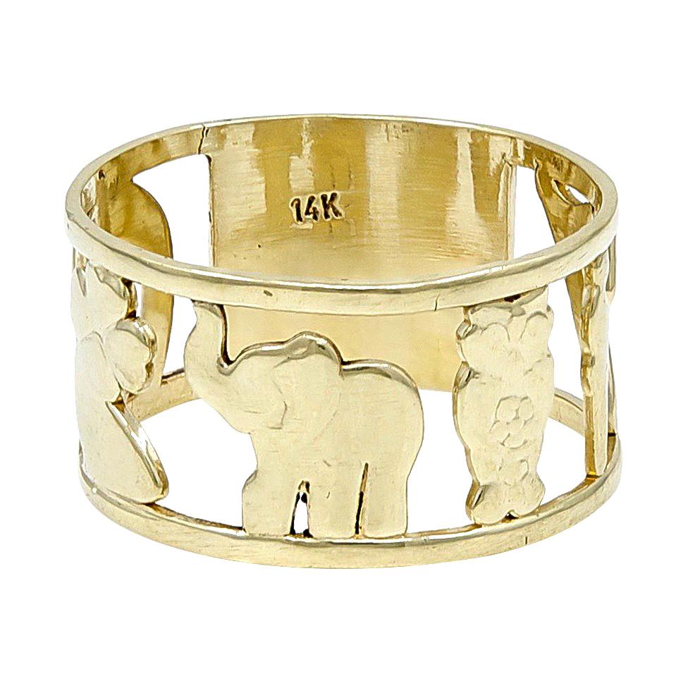 Gold Gook Luck Ring at 1stDibs