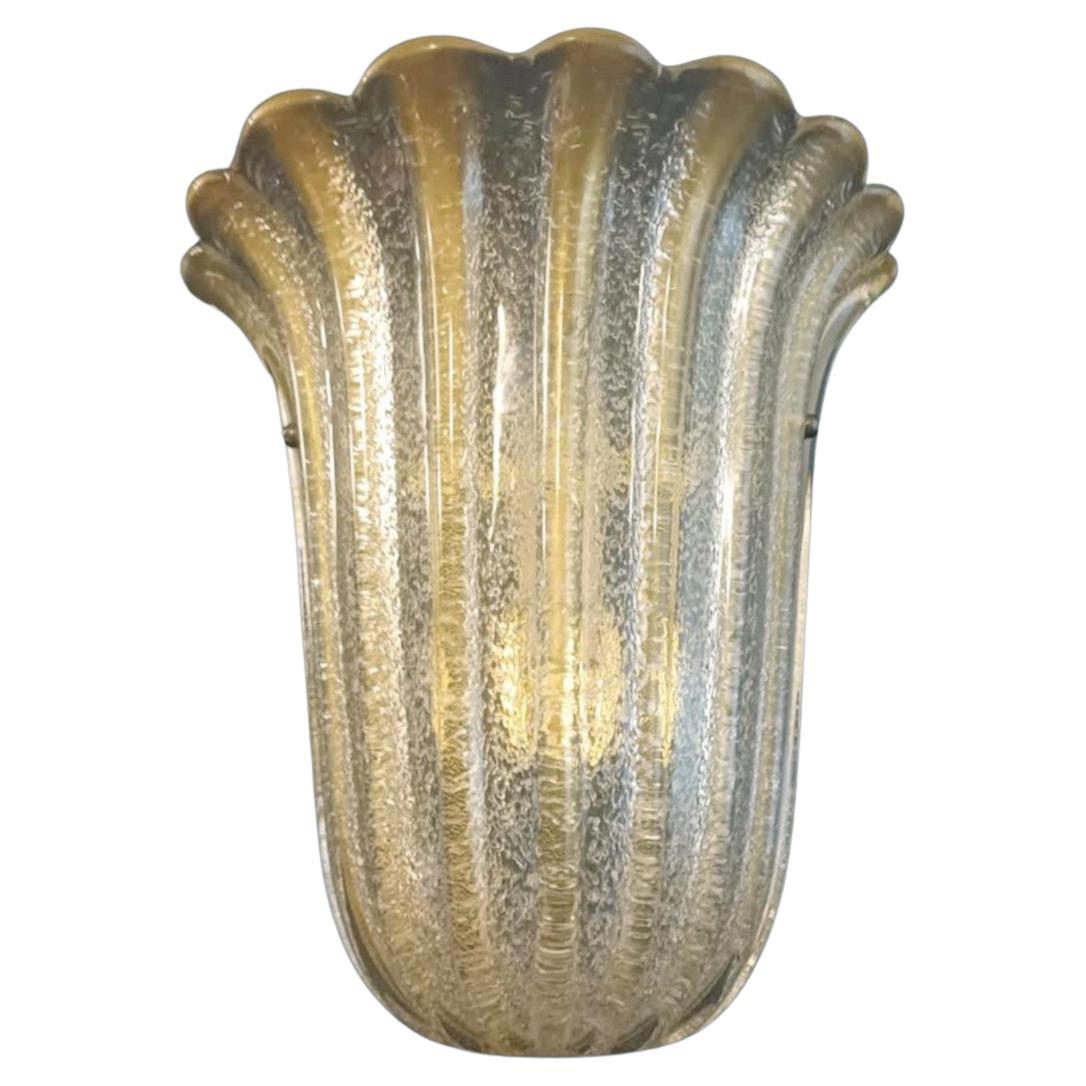 Gold Graniglia Shield Sconce by Barovier e Toso, 40 Available For Sale ...
