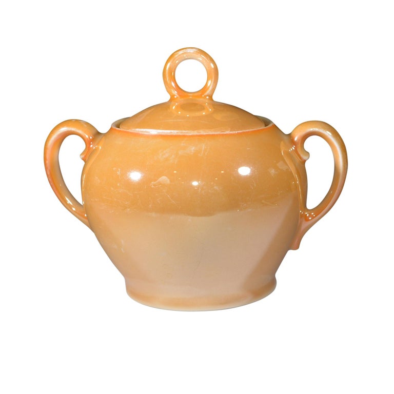 Gold Lusterware Tea Set Czech Slovakia For Sale at 1stDibs