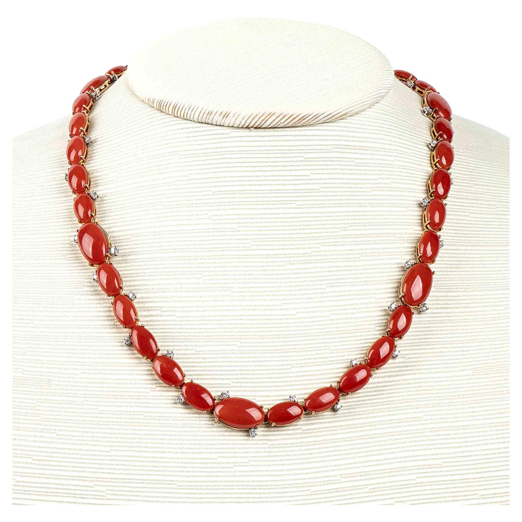 Donald Huber Gold Diamond Coral Buddha Pendant Necklace at 1stDibs ...