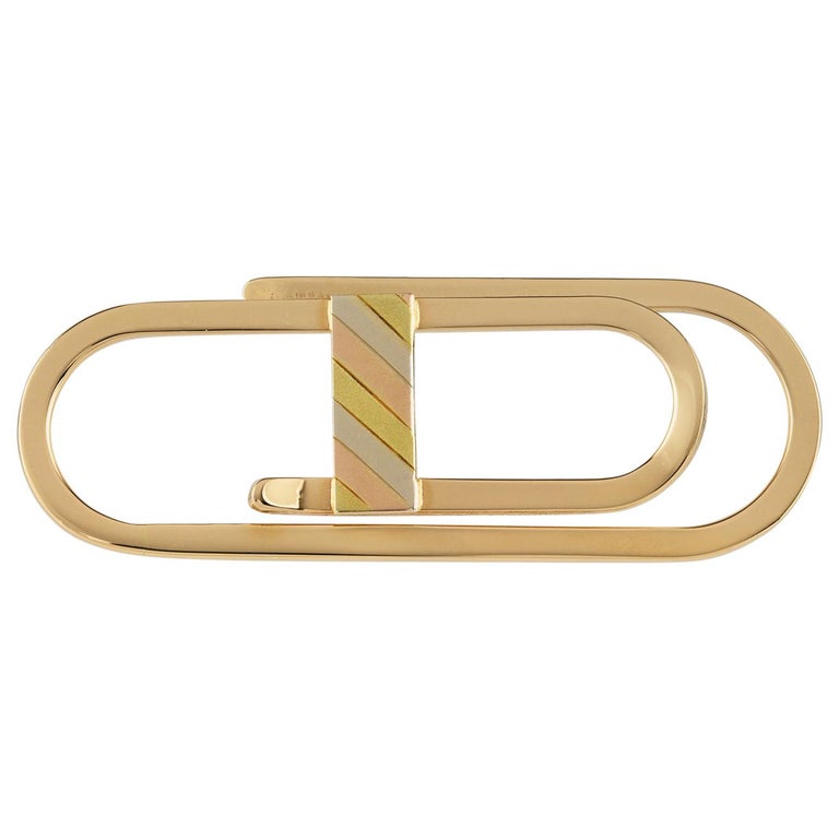Gold Money Clip at 1stDibs