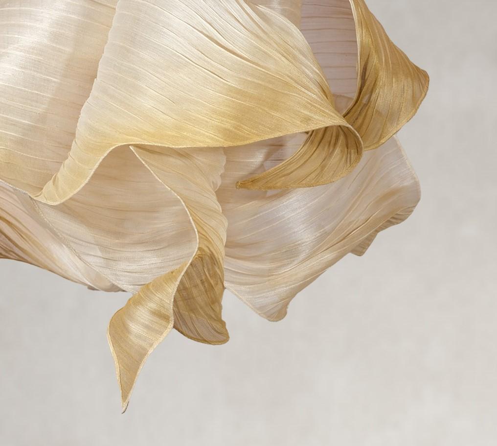 Gold Nebula Hand-Painted Pendant Lamp by Mirei Monticelli For Sale at ...