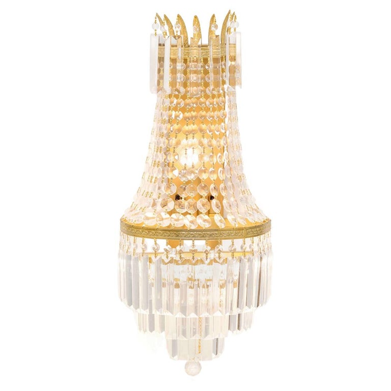 Gold Palace Wall Lamp For Sale at 1stDibs