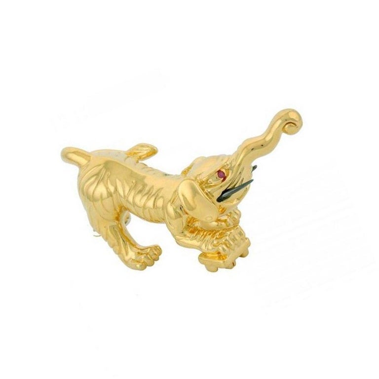 Gold-Plated Bronze Baku by John Landrum Bryant For Sale at 1stDibs
