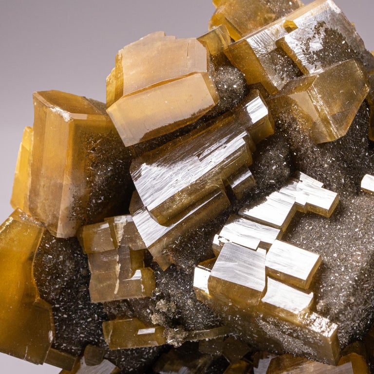 Golden Barite with Marcasite Crystals From Guangxi, China For Sale at ...