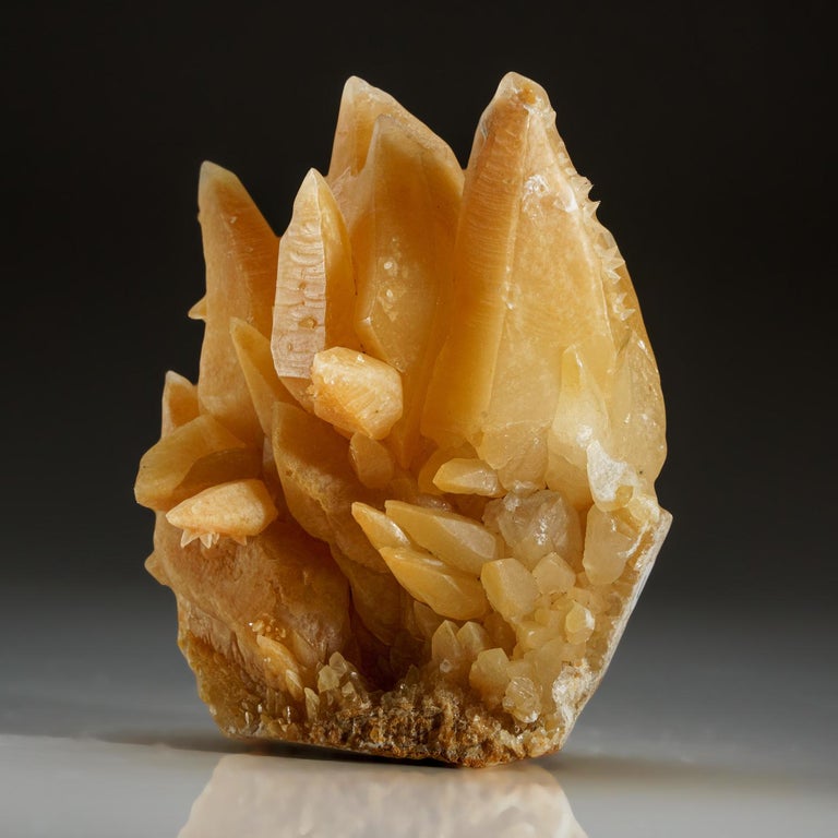 Golden Calcite Crystal from Elmwood Mine, Tennessee 351.3 Grams For ...