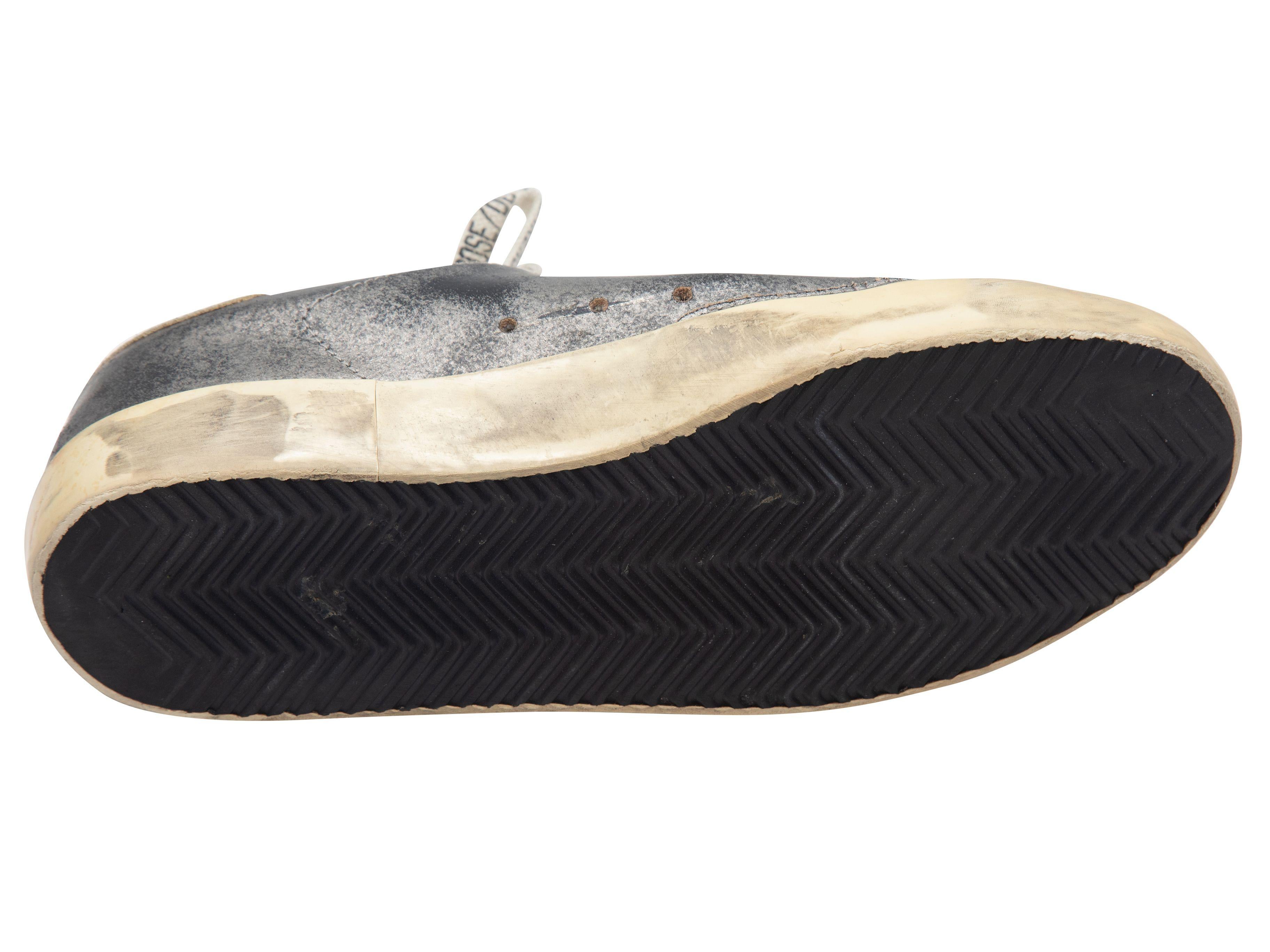 Golden Goose Grey and Multicolor Low-Top Sneakers For Sale at 1stDibs ...