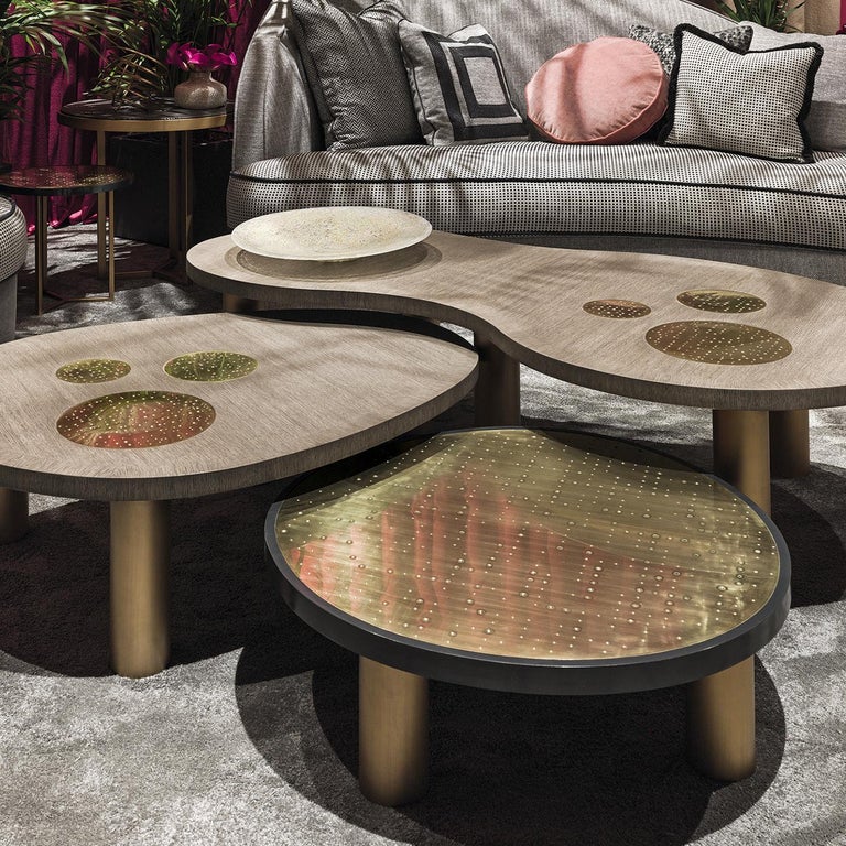 Golden Jade Coffee Table by Chiara Provasi For Sale at 1stDibs