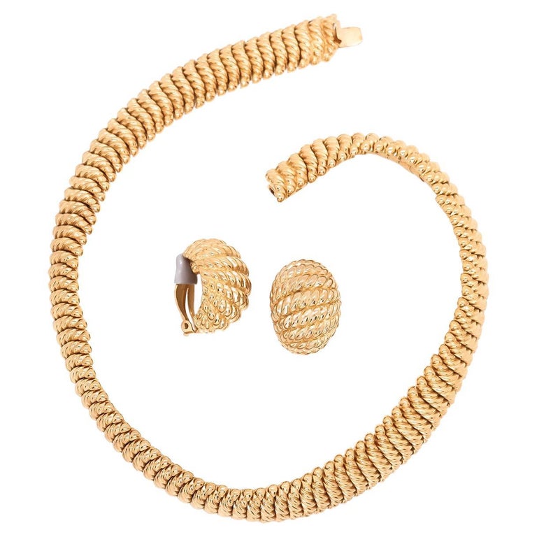 Golden Nautical Rope Set For Sale at 1stDibs