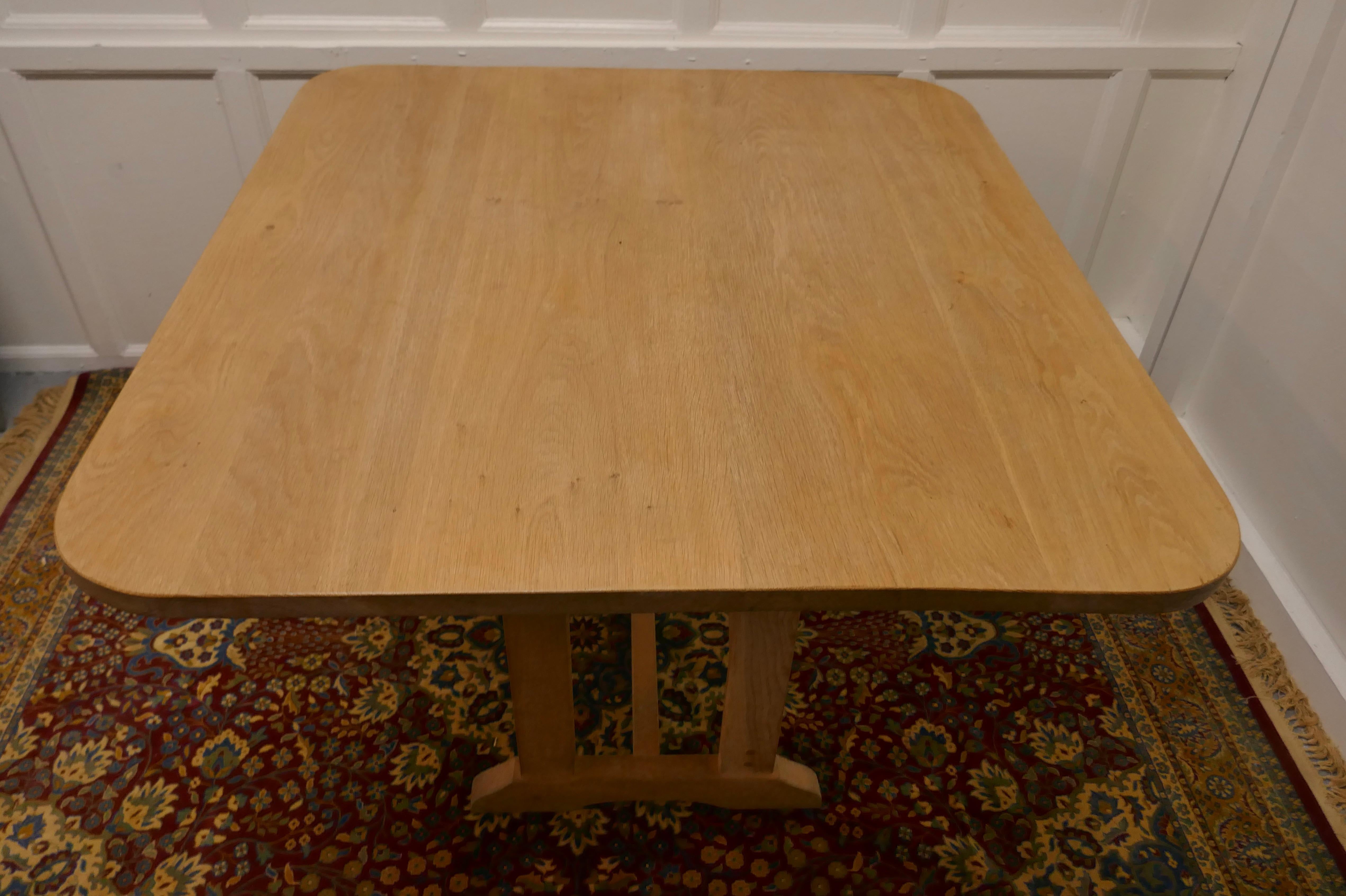 Golden Oak Arts and Crafts Dining Table at 1stDibs | golden oak table ...