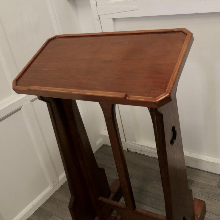 Golden Oak Arts and Crafts Restaurant Reception Greeter For Sale at 1stDibs